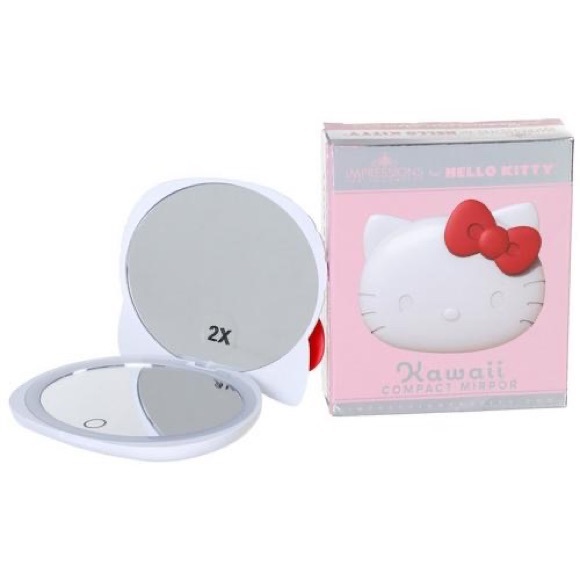 Makeup | Impressions Vanity Hello Kitty Compact Mirror Touch Sensor Nib ...